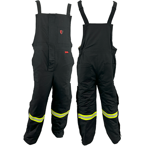 Atlas Guardian® Mens AR/FR Black Insulated Bib Overalls 2192BLK – FR ...